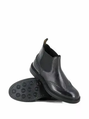 DOUCAL'S Brogue-detail Chelsea Boots