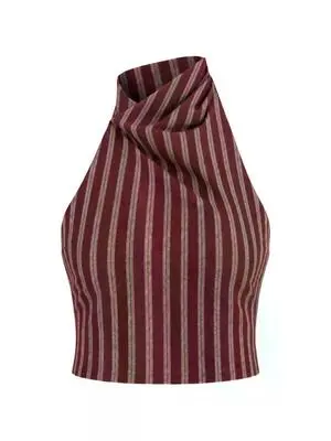 Retrofete Velora Pinstripe Top