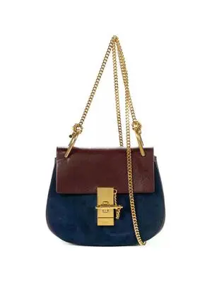 Chloé Drew Crossbody Mini Bag - Blue