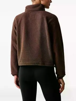 Columbia Helvetia Ii Fleece-texture Logo-patch Sweater