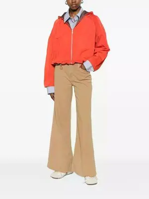 MOTHER Roller Fray Jeans - Neutrals