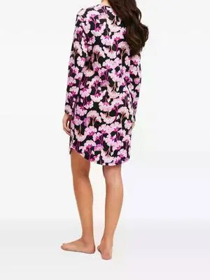 CALIDA Floral-print Long-sleeve Nightdress
