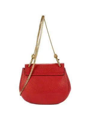 Chloé Mini Drew Shoulder Bag - Red
