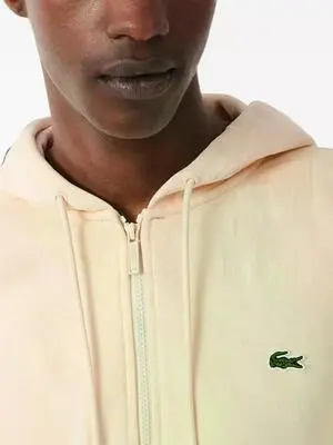 Lacoste Classic Fit Zip-up Fleece Sweatshirt