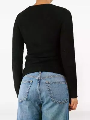 TOTEME Textured V-neck Top