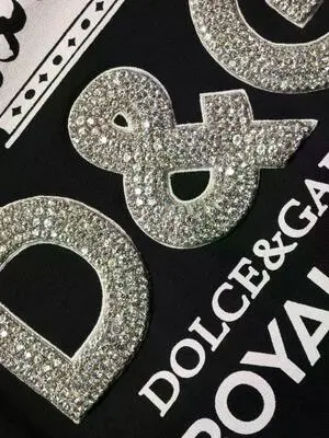 Dolce & Gabbana Royal Love Embellished Sweatshirt