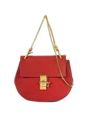 Chloé Small Drew Shoulder Bag - Red