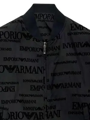 Emporio Armani Logo-print Reversible Jacket