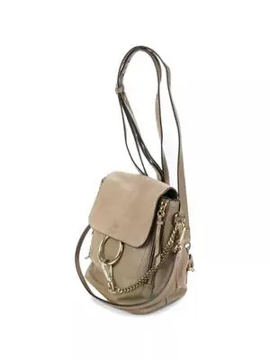 Chloé Faye Backpack - Grey