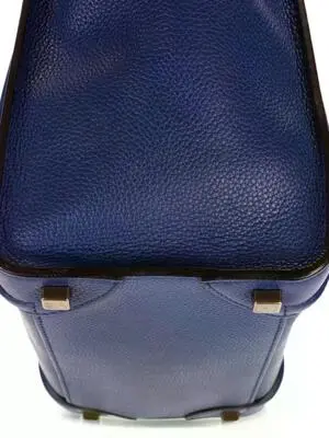 Celine Micro Luggage Grained Leather Shoulder Bag