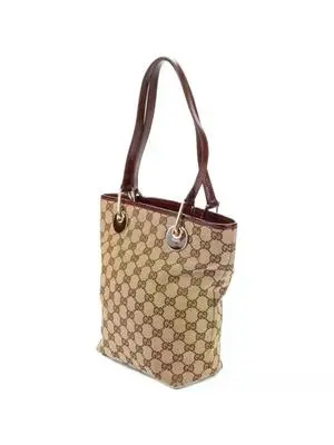 Gucci Eclipse Gg-canvas Tote Bag