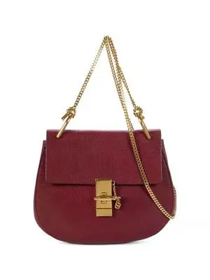 Chloé Drew Shoulder Bag - Red