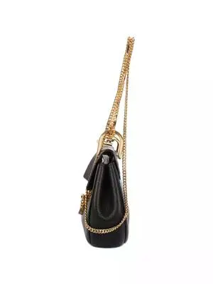 Chloé Mini Drew Grained Shoulder Bag - Black