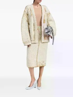 MAISON MARGIELA Long-sleeve Knitted Cardigan