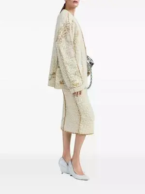 MAISON MARGIELA Long-sleeve Knitted Cardigan