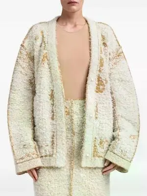 MAISON MARGIELA Long-sleeve Knitted Cardigan