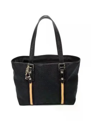 Gucci Web Jolicoeur Tote Bag - Black