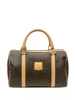 Celine Small Boston Macadam Tote Bag - Brown