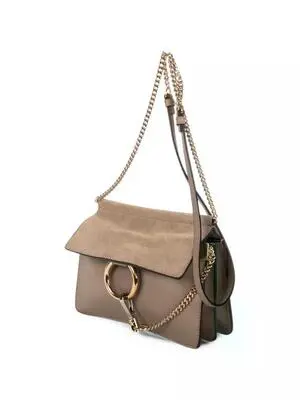 Chloé Faye Shoulder Bag - Neutrals