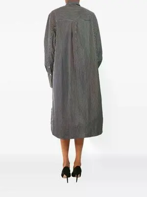 TOTEME Oversized Striped Shirt Dress