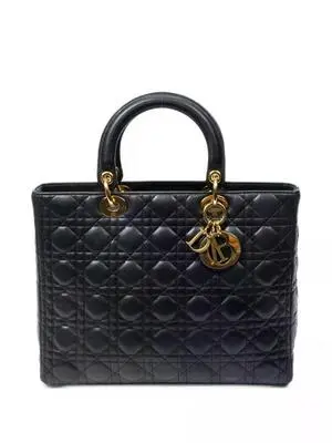 Dior Large Lady Cannage Tote Bag