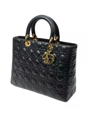 Dior Large Lady Cannage Tote Bag