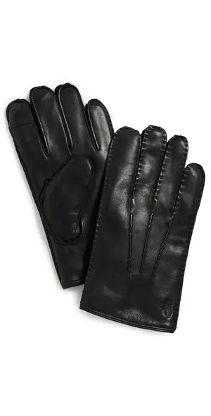 Polo Ralph Lauren Cashmere Lined Nappa Touch Gloves - Black