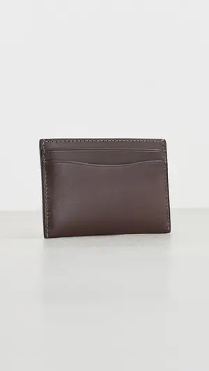 COACH Refined Calf Leather Essential Card Case
