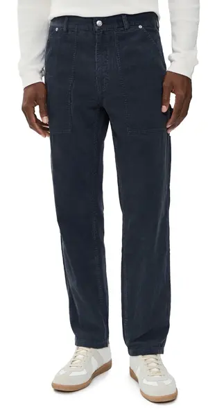 ALEX MILL Fine Wale Corduroy Painter Pants - Outerspace