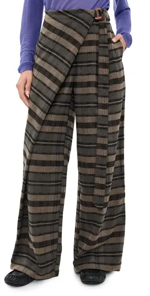 MUSE ASSEMBLY Elena Trousers - Check