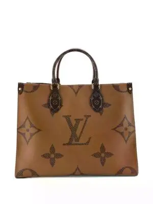 LOUIS VUITTON Onthego Reverse Monogram Giant Mm Tote Bag