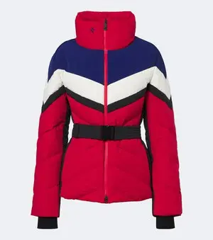 Perfect Moment Jg Belted Down Ski Jacket - Multicoloured