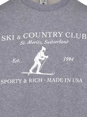 Sporty & Rich Printed Sweatshirt