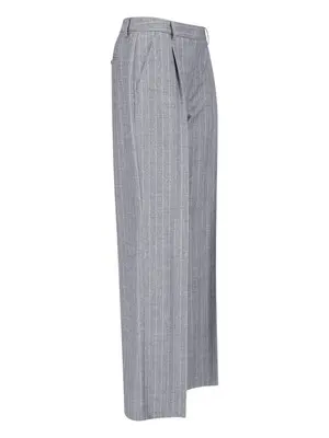 LARDINI Tailored Trousers In Virgin Wool