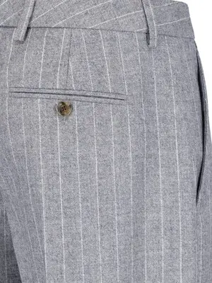 LARDINI Tailored Trousers In Virgin Wool
