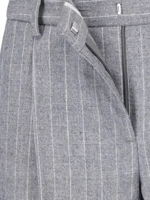 LARDINI Tailored Trousers In Virgin Wool