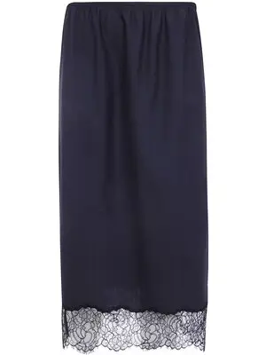 SEMICOUTURE Skirt With Lace Trim "becka