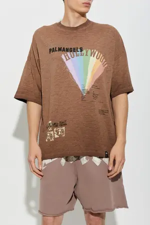 Palm Angels Cotton T-shirt With Print