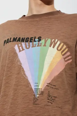 Palm Angels Cotton T-shirt With Print