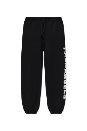 Palm Angels Printed Sweatpants - Black