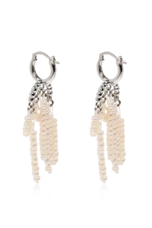 LEMAIRE Pearl Tassel Earrings