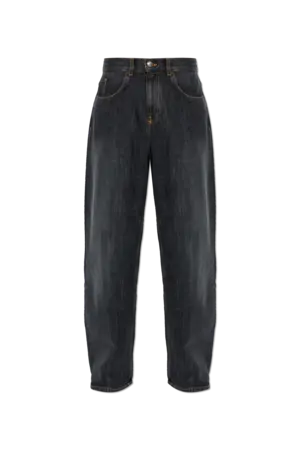 Palm Angels Straight-leg Jeans - Black
