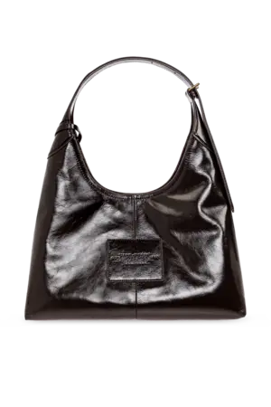 Marc Jacobs Leather Shoulder Bag With Logo