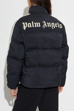 Palm Angels Padded Jacket With A Stand-up Collar