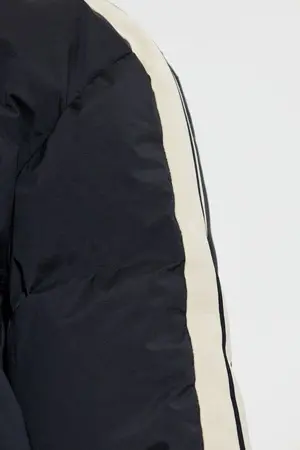 Palm Angels Padded Jacket With A Stand-up Collar