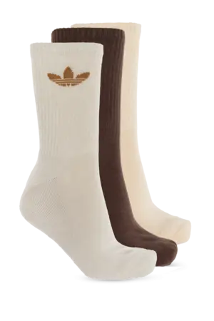 ADIDAS ORIGINALS Three-pack Socks With Logo - Multicolour