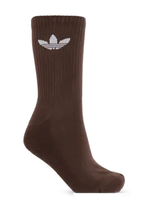 ADIDAS ORIGINALS Three-pack Socks With Logo