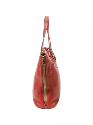 Prada Large Vitello Daino Side-zip Tote Bag