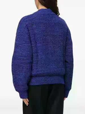 TELA Zip-up Knit Cardigan