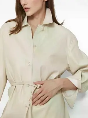 Samsøe Samsøe Button-down Belt-detail Shirt
